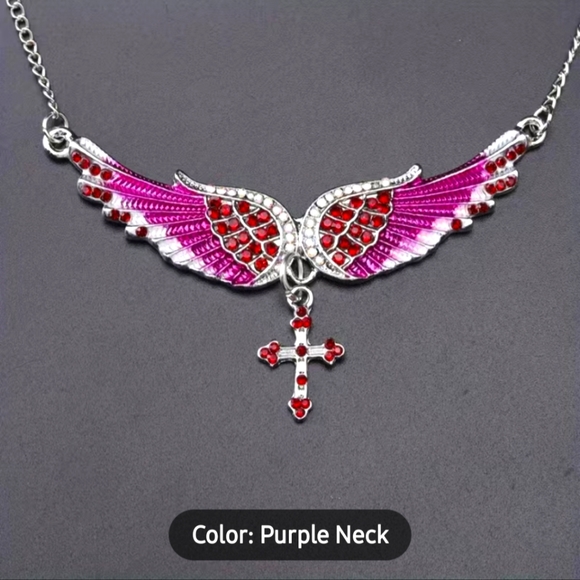 boutiques | Jewelry | Nwt Angel Wings Necklace | Poshmark